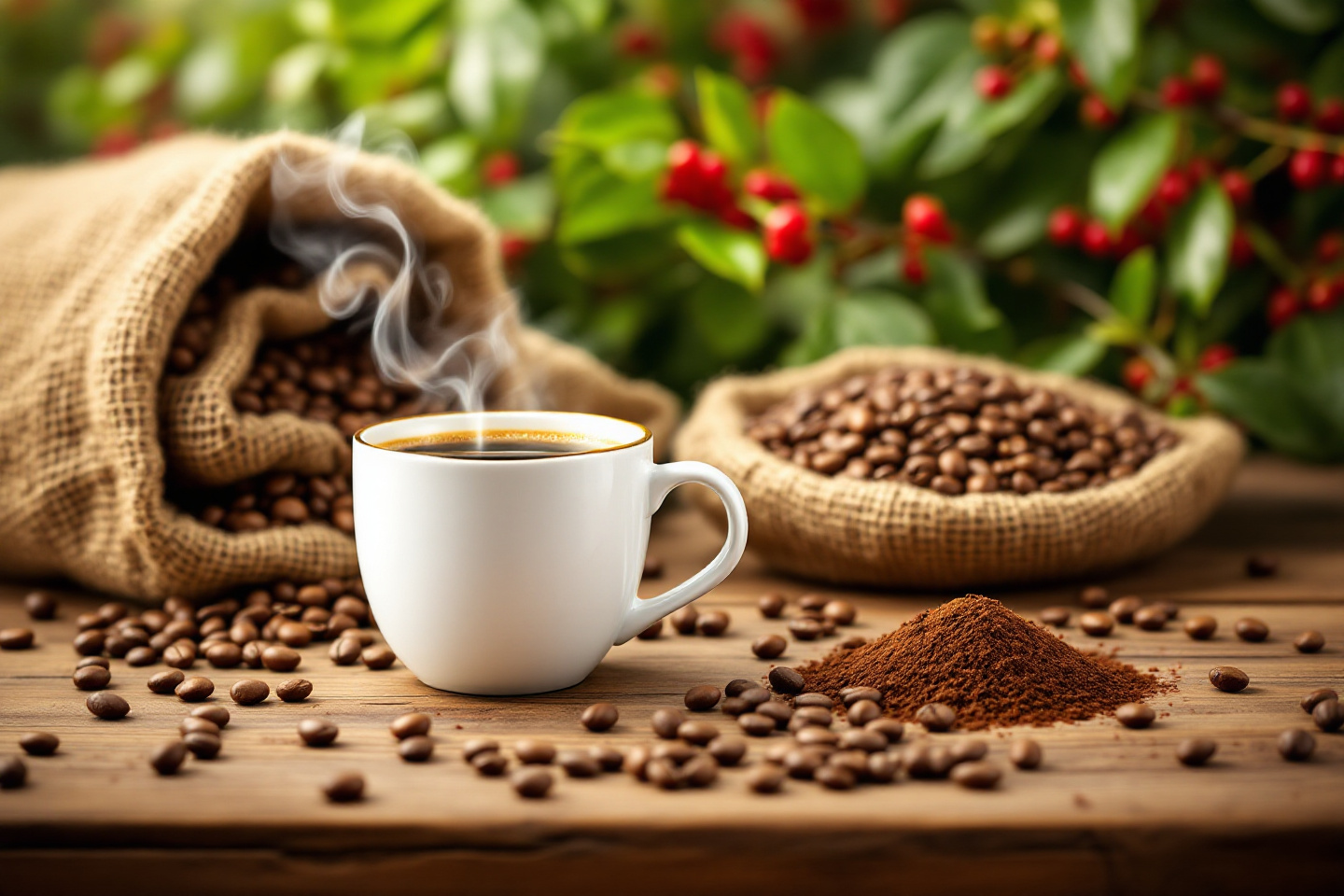 Pratiques durables dans la plantation de café - 100% ESPRESSO